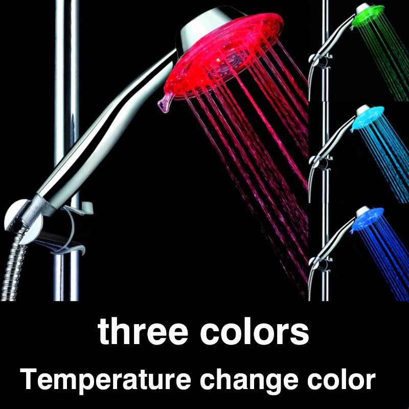 3/7 Color Changing LED Anion Spa Shower Head Tempe... – Grandado