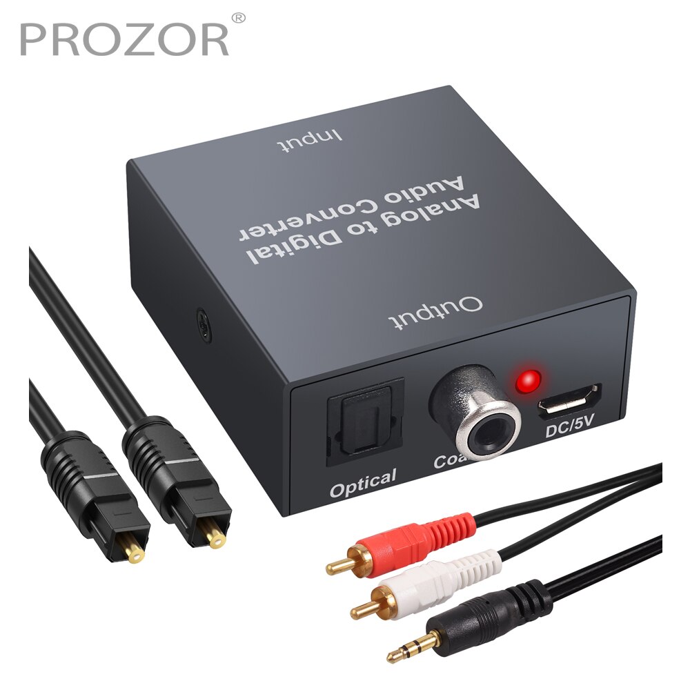 Prozor Analoog Naar Digitaal Audio Converter 2 Rca... – Grandado