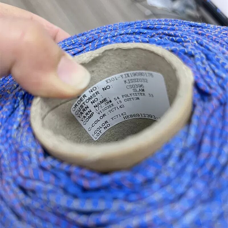 Unieke 500G Polyester Viscose Katoen Fancy Lint Ga... – Grandado