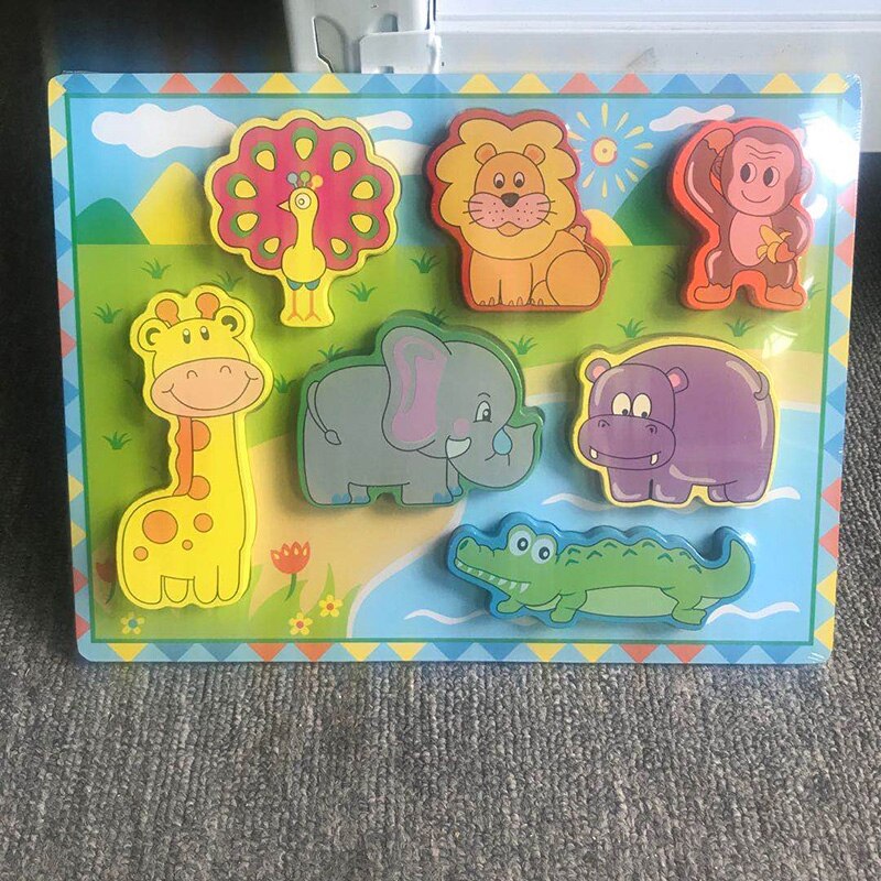 Houten Hand-Held Panel Speelgoed Kinderen Cognitie... – Grandado