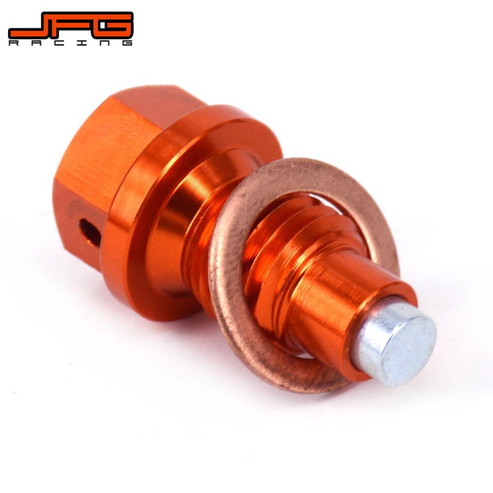 Motorcycle CNC Magnetic Oil Drain Plug Bolt For KT... – Grandado