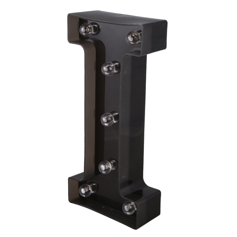 Newly Led Letters Numbers Lights Black Decorative ... – Grandado