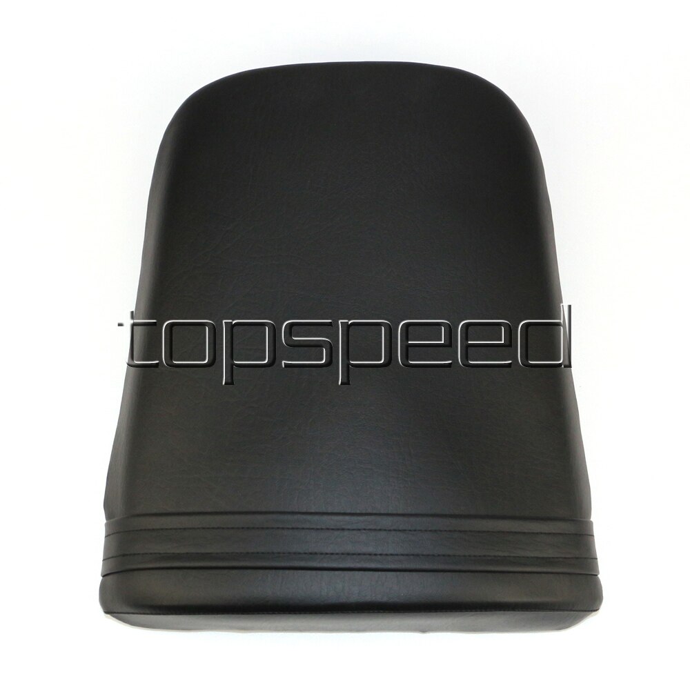 Black Motorcycle Passenger Rear Seat Pillion Kusse... – Grandado