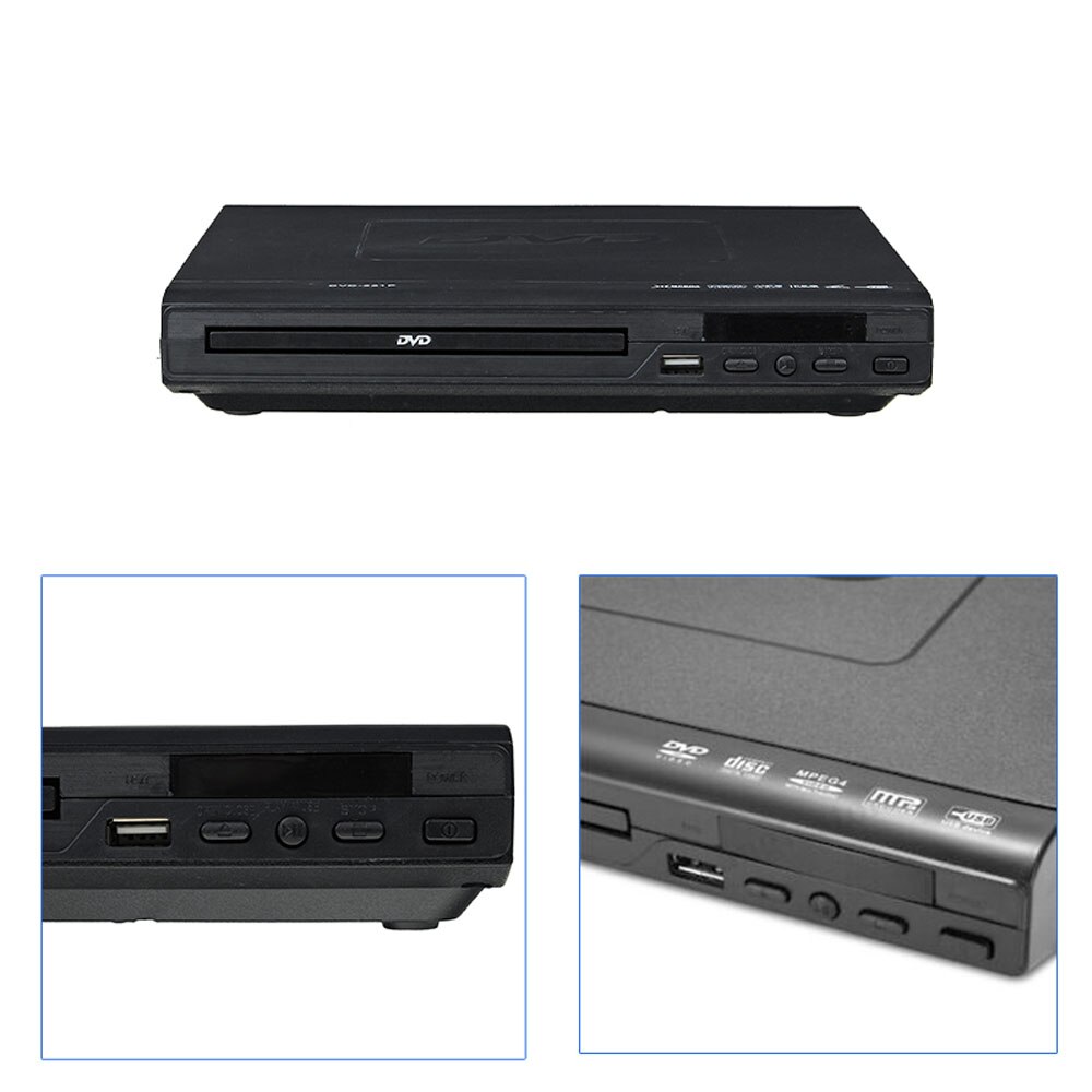 Hdmi dvd-afspiller kompakt multi region adh cd vcd... – Grandado