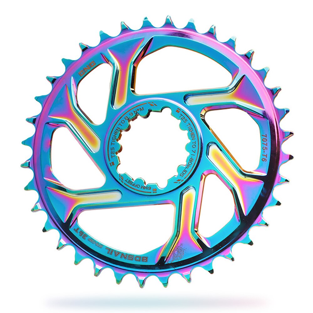 6mm Offset GXP MTB Bicycle Chainrings Aluminum All... – Grandado