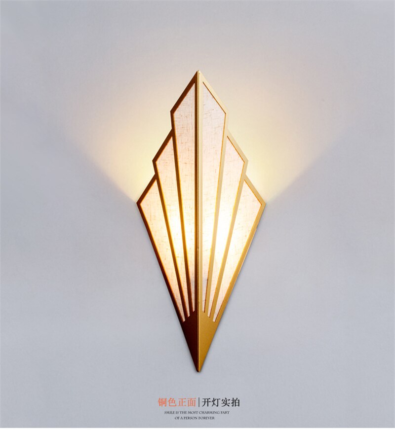 Nordic Industrial Fan Wall Lamps Sconce Vintage Le... – Grandado