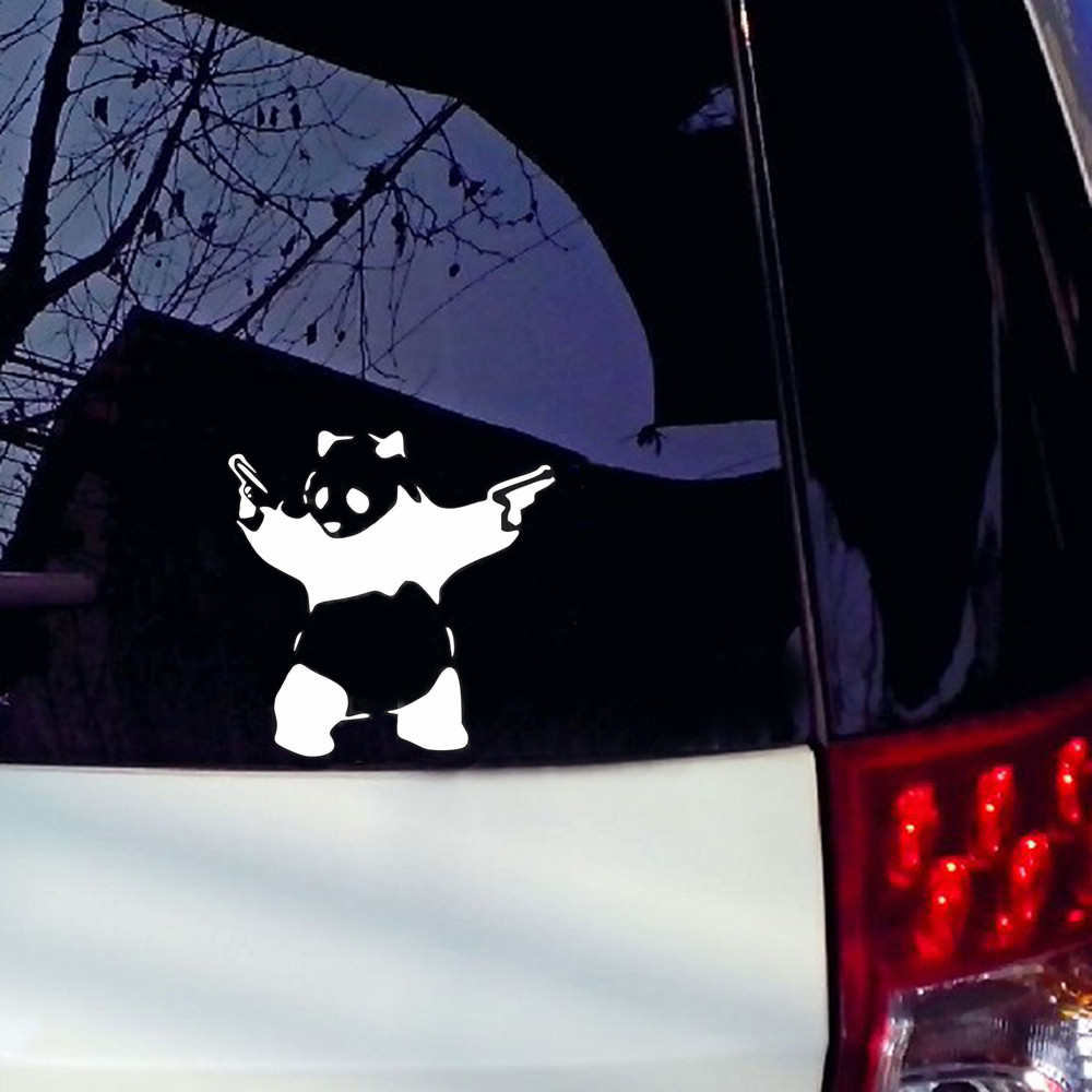 Panda Car Sticker Car Window Vinyl Decal Bumper Tr... – Grandado
