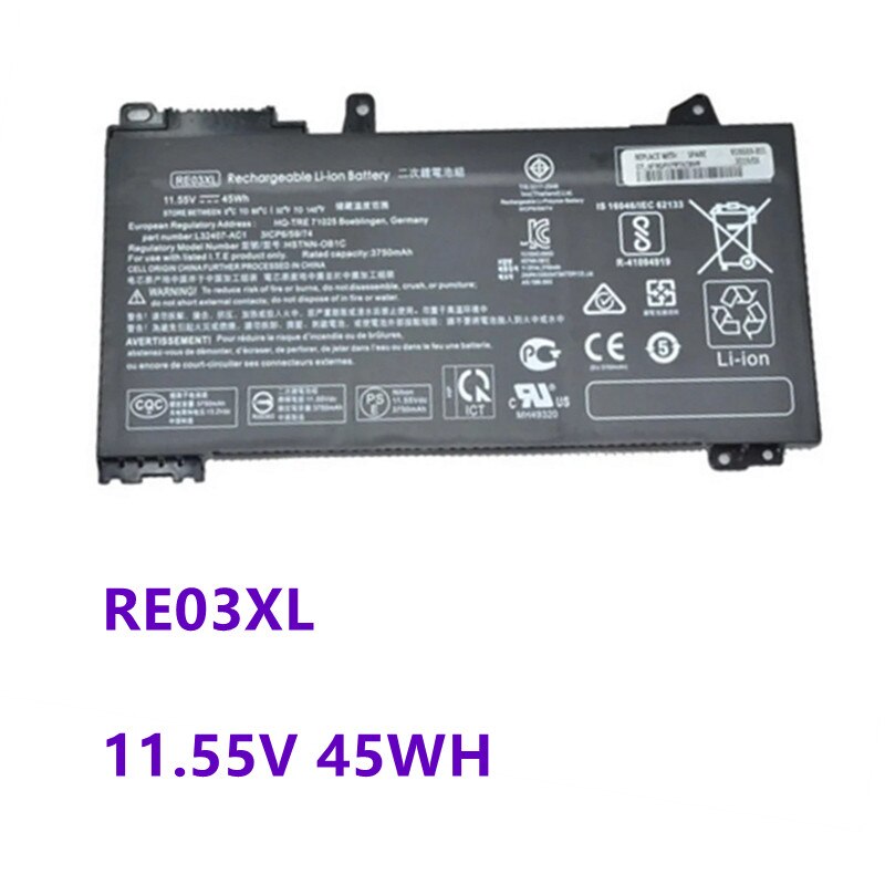 RE03XL Battery For HP ProBook 430 440 445 450 455 ... – Vicedeal