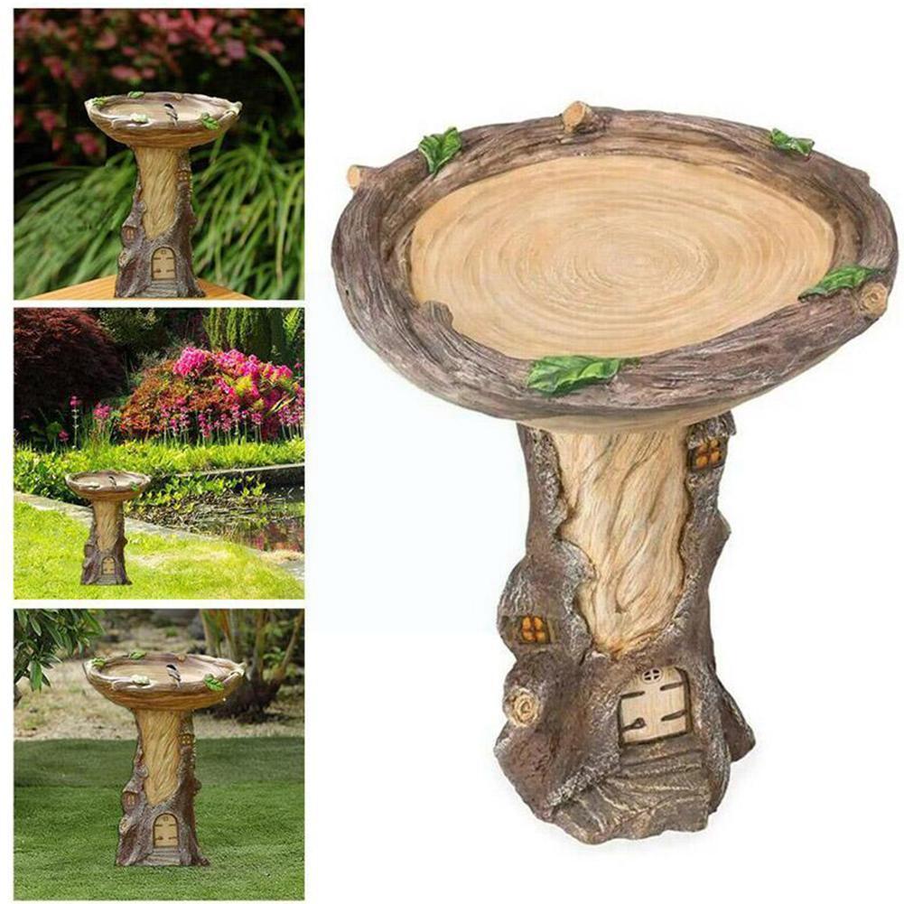 Hars Wasbeer Vogelbad Polyresin Antieke Tuin Vogel... – Vicedeal