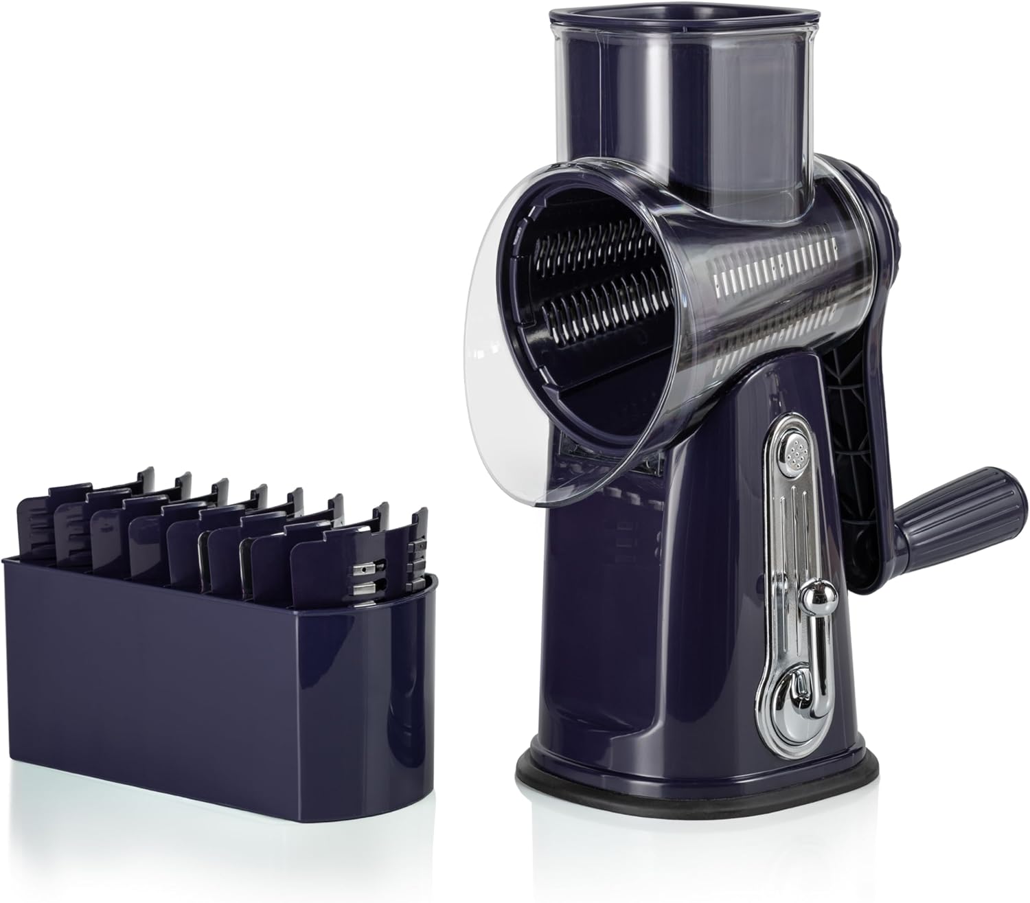 5- -i- -1 ostehøvel med håndtak, roterende kniver ... – Vicedeal