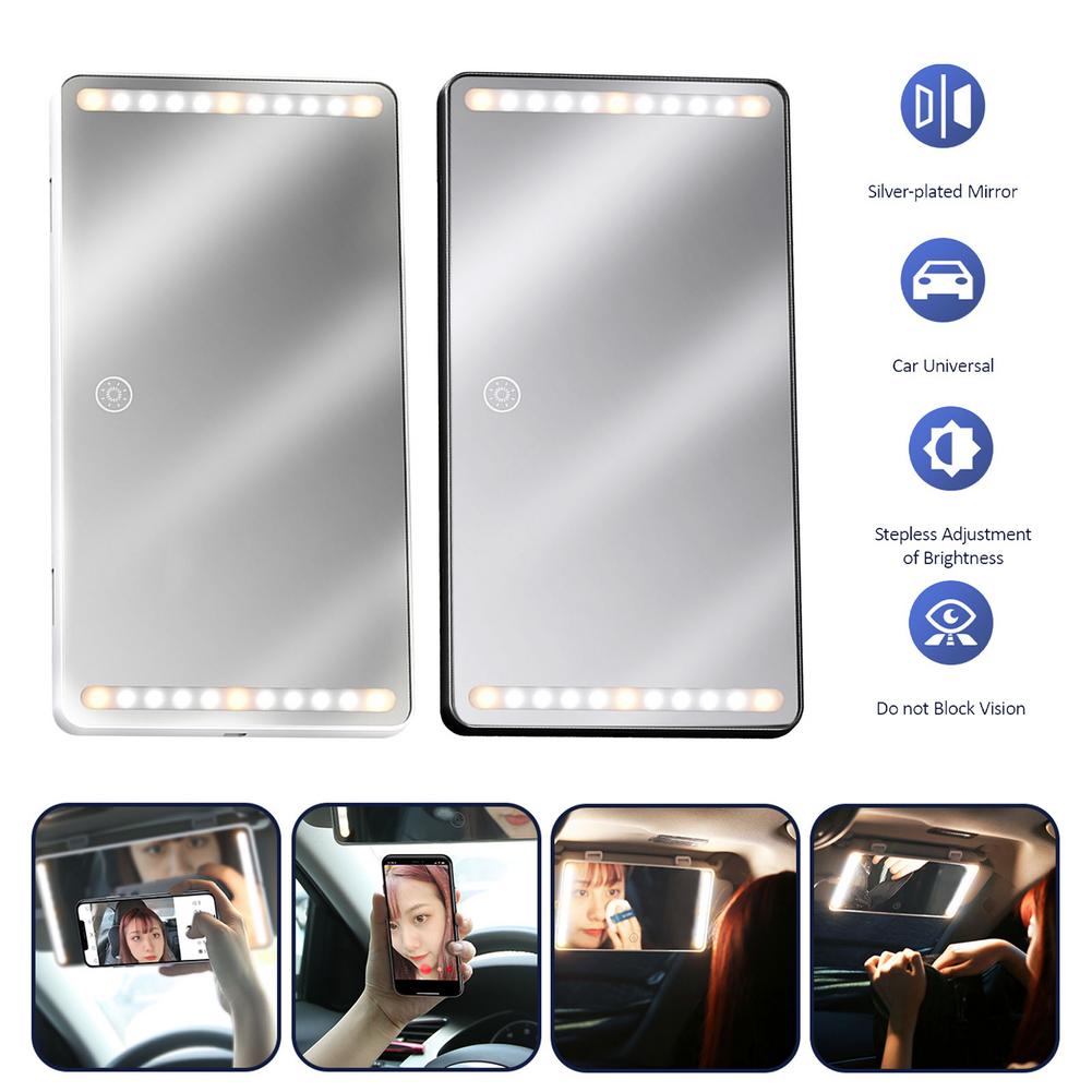 Universele Led Auto Interieur Spiegel Draagbare Au... – Vicedeal