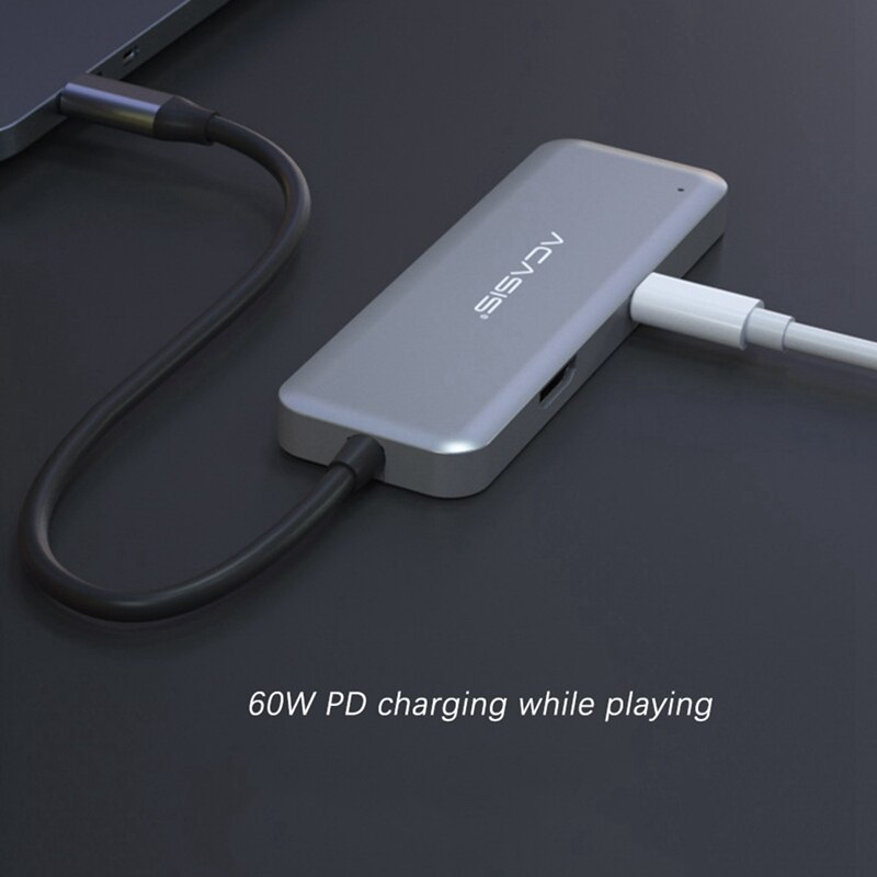 5 In 1 Type C Hub Extender Docking Station Usb Typ... – Vicedeal