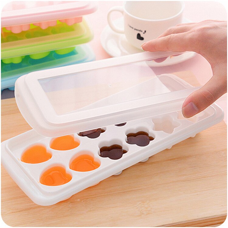 Heart Star Flower Shaped Ice Maker Mold Box Ice Bo... – Grandado