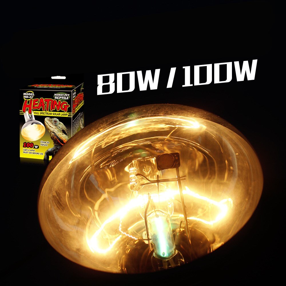 Reptile 80/100W UVA UVB Sun Lamp High Intensity Se... – Grandado