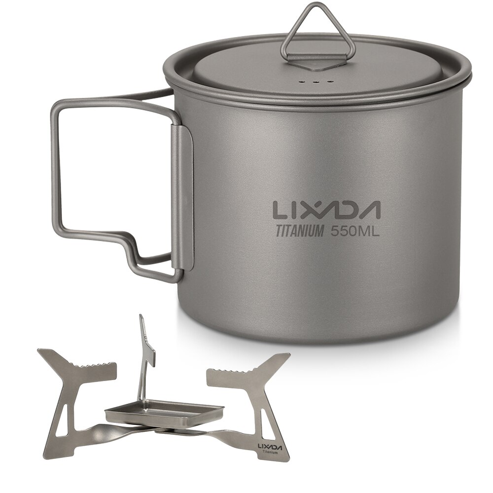 Outdoor Titanium Cup Mok Potten Draagbare Mok Camp... – Vicedeal