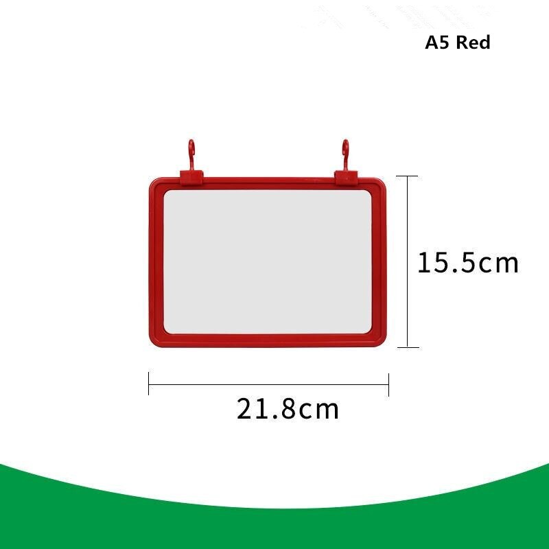 A5 Photo Frame Supermarket Pop Advertising Price L... – Grandado