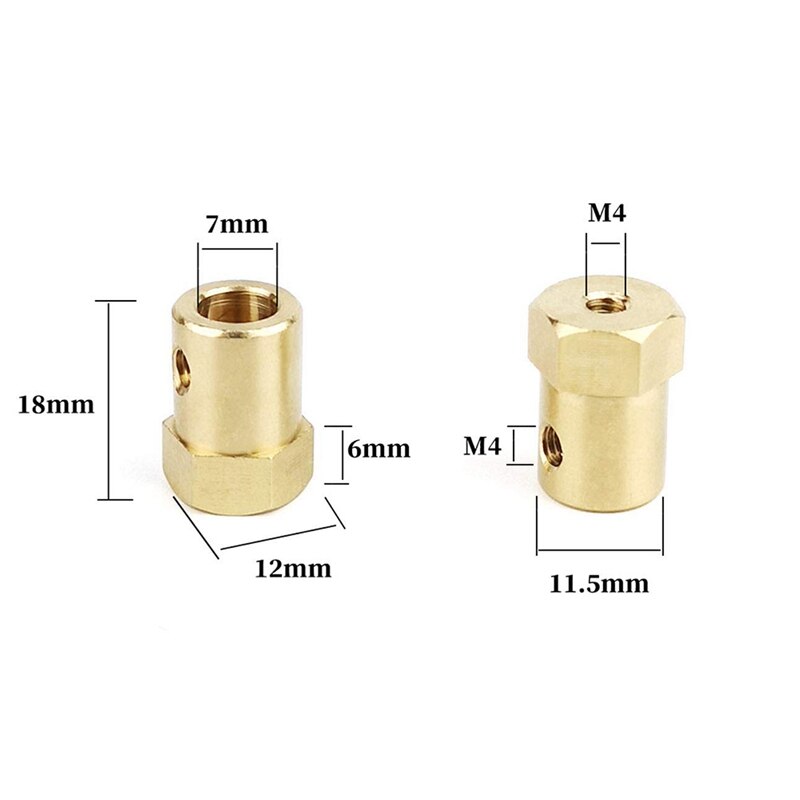 20 Pieces 7Mm Motor Flexible Coupling Coupler Conn... – Vicedeal