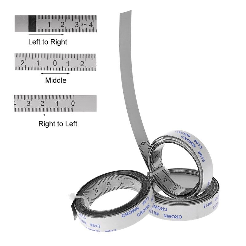Stainless Steel Miter Track Tape Measure Self Adhe... – Vicedeal