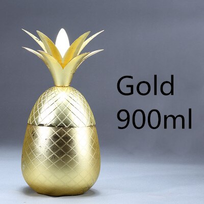 400Ml/550Ml/900Ml Ananas Mok Moskou Muilezel Koper... – Grandado