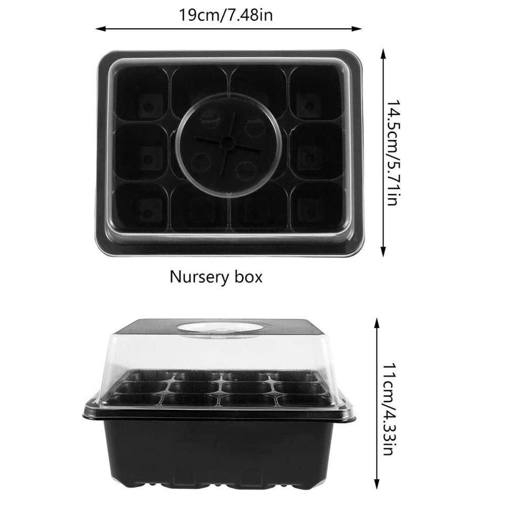 Greenhouse Propagation Box 12 Cells Greenhouse Pro... – Grandado