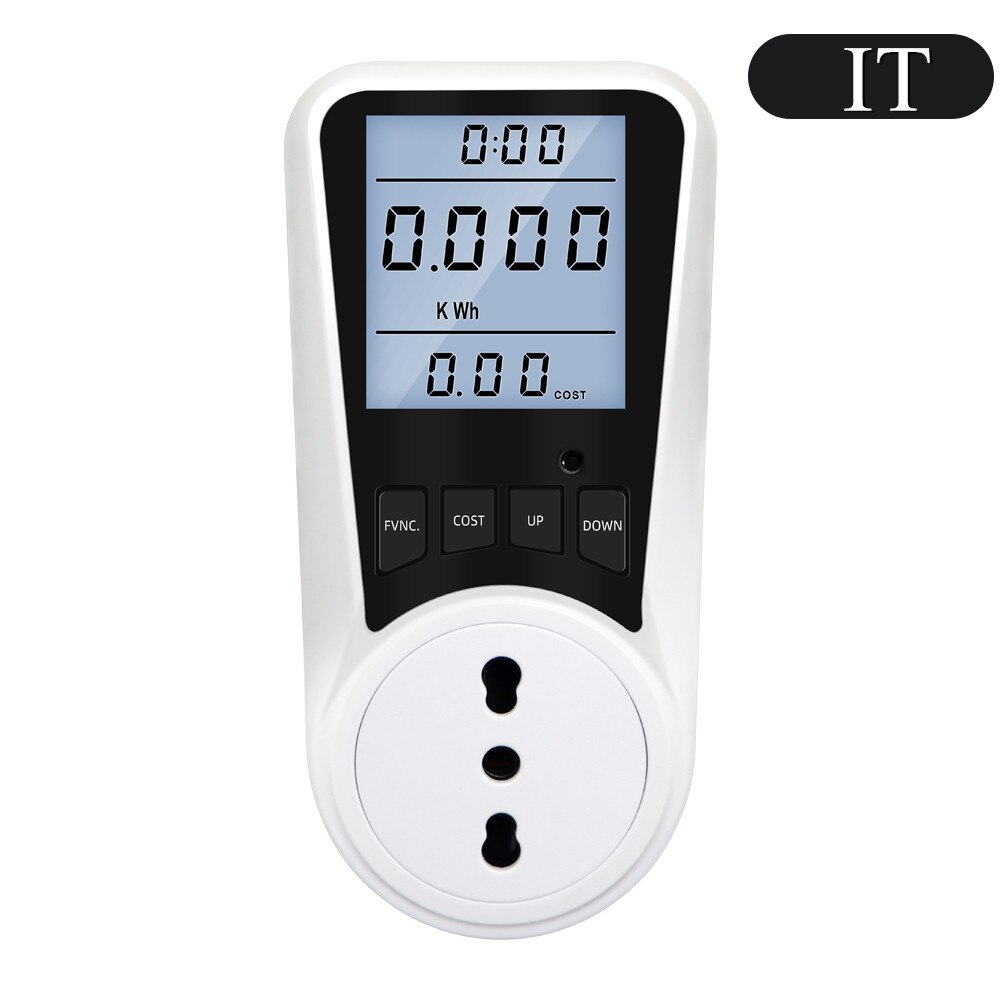 Ac Power Meter Digitale Wattmeter 220V Lcd Energy ... – Grandado