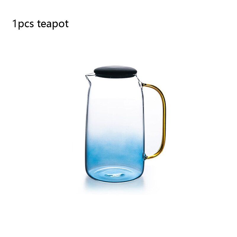 1500ML Gradient Color Cold Water Glass Bottle Set ... – Vicedeal