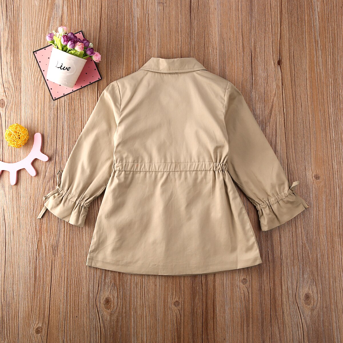 Toddlers Kid Baby Girl Clothes Spring Trench Coat ... – Grandado