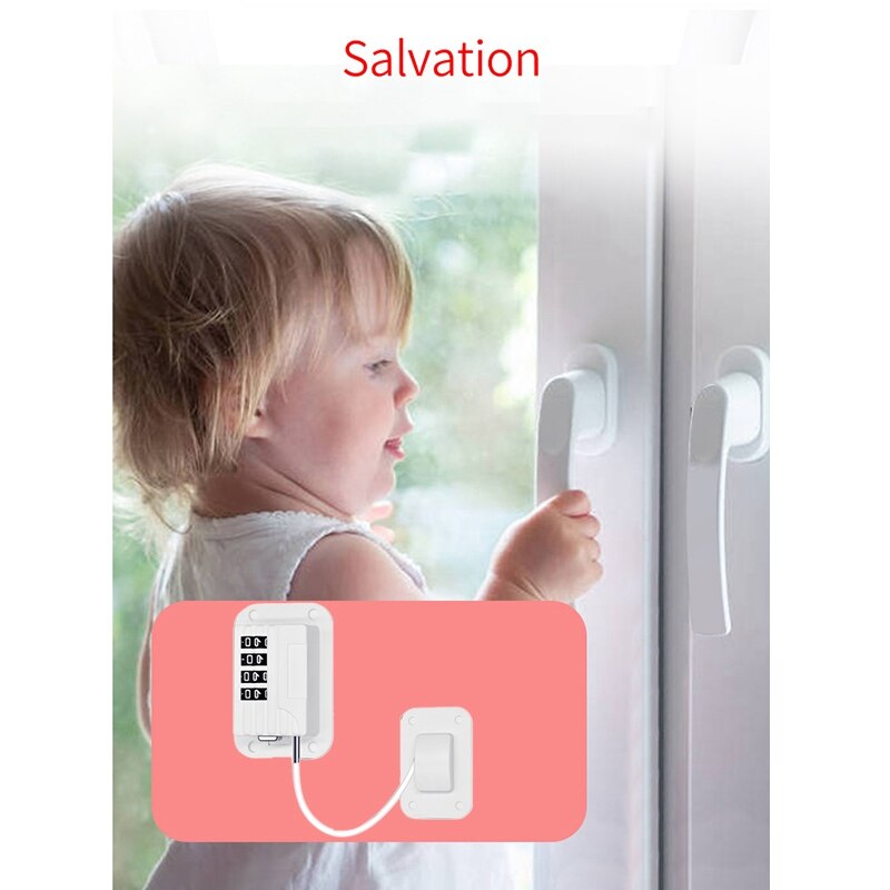 2X Upgraded Password Window Lock Child Safety Lock... – Grandado