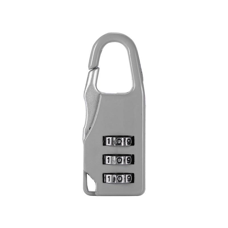 3 Dial Digit Mini Coded Keyed Anti-Theft Locks Sui... – Grandado
