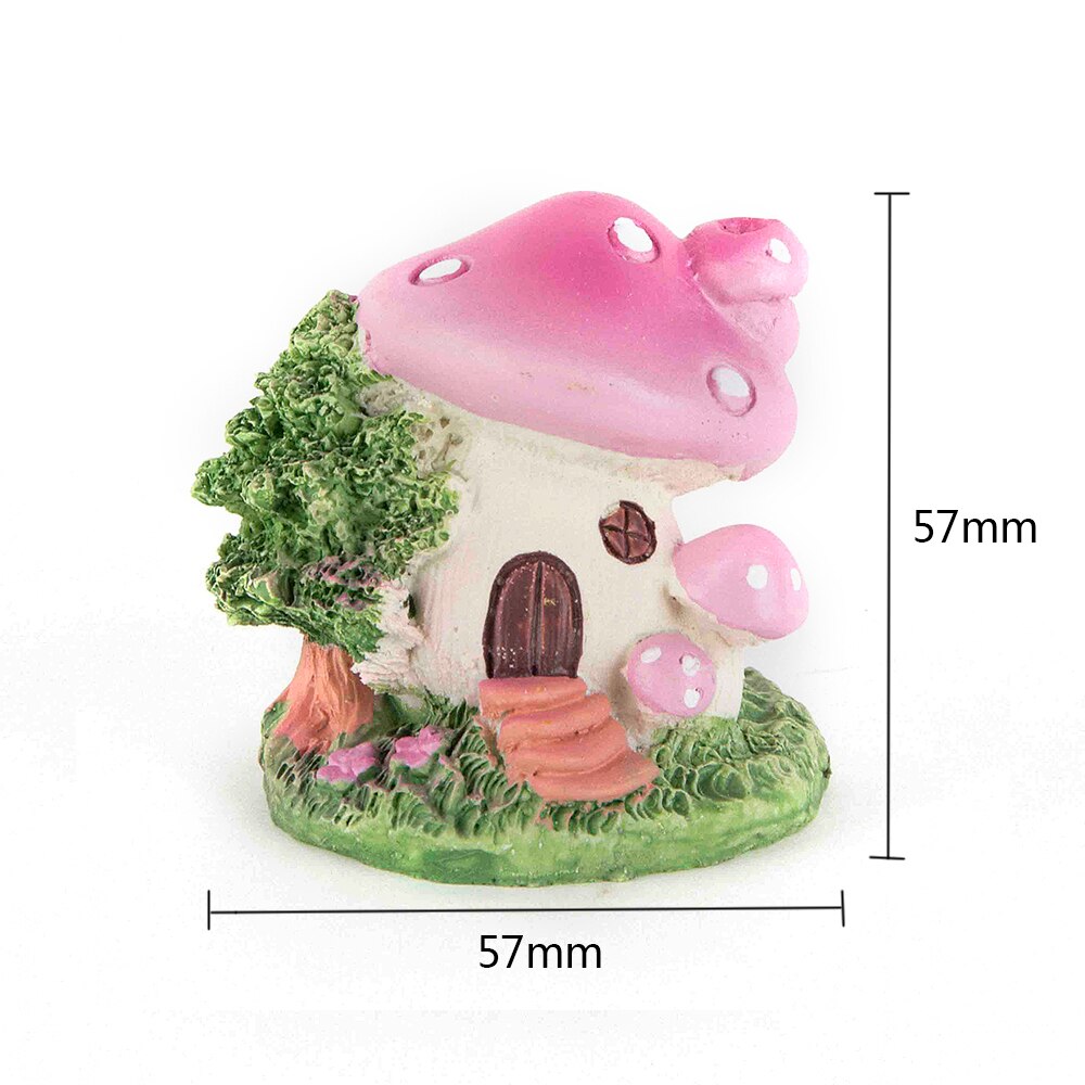 Mini Mushroom Fairy Garden Miniature Accessories T... – Grandado