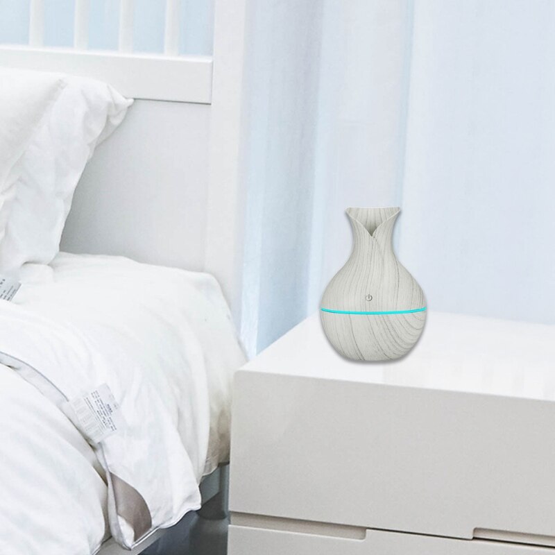 Colorful Luminous Wood Grain Smart Air Humidifier ... – Grandado