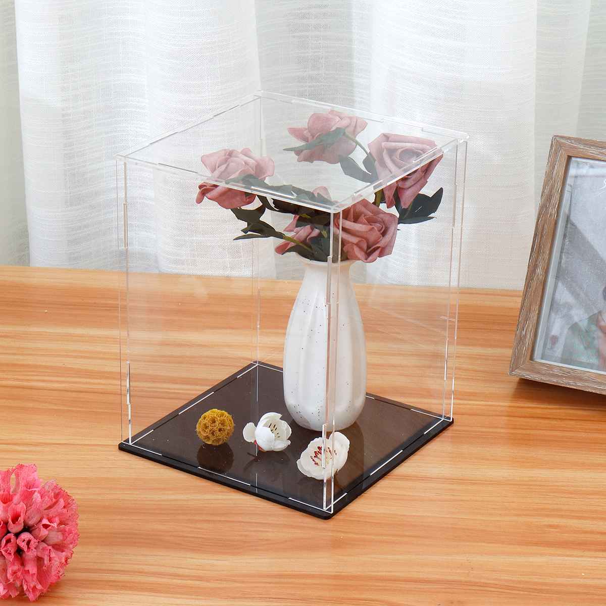 4 Size Acrylic Display Show Box Case Cube Toy Dust... – Grandado