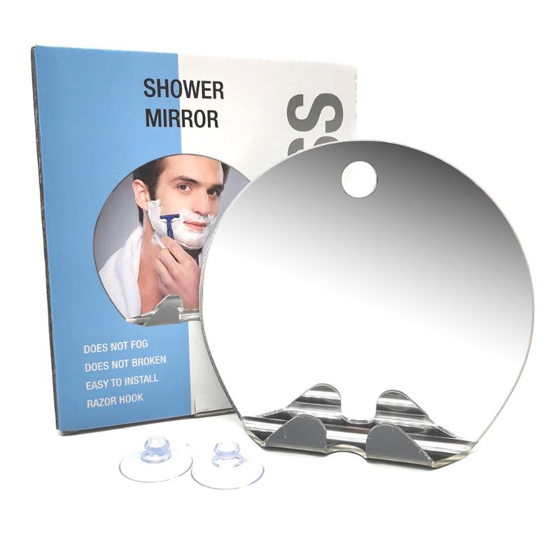Portable Bathroom Shower Fog Free Travel Mirror Wa... – Grandado
