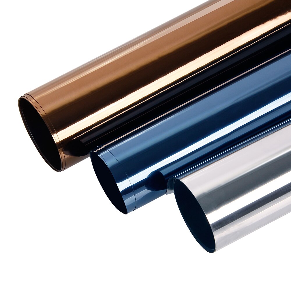 Sunice Silver & Blue Static Cling Window Tint Film... – Vicedeal