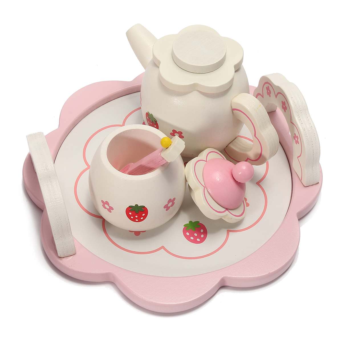 Tea Role Play Kitchen Kids Kitchen Pretend Toys Cu... – Grandado