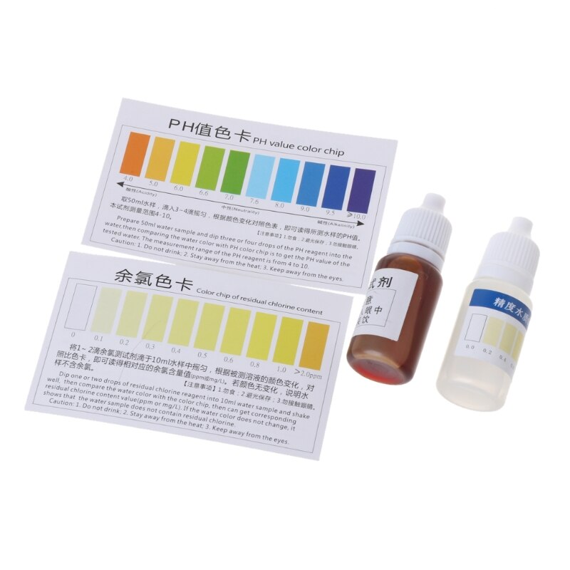 Practical pH A2O Water pH OTO Dual Test Kit with T... – Grandado