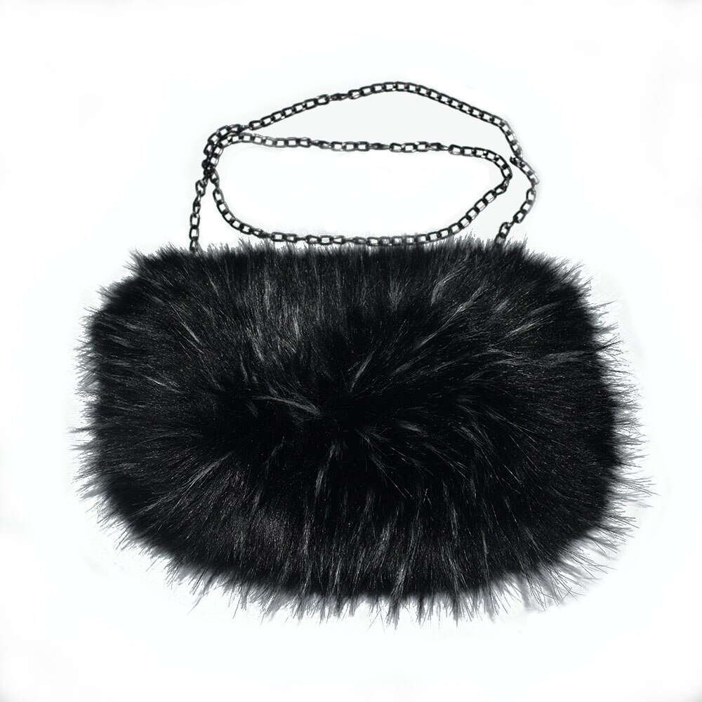 MS.MinShu Brand Winter Hand muff Faux Fur Bag Muff... – Grandado