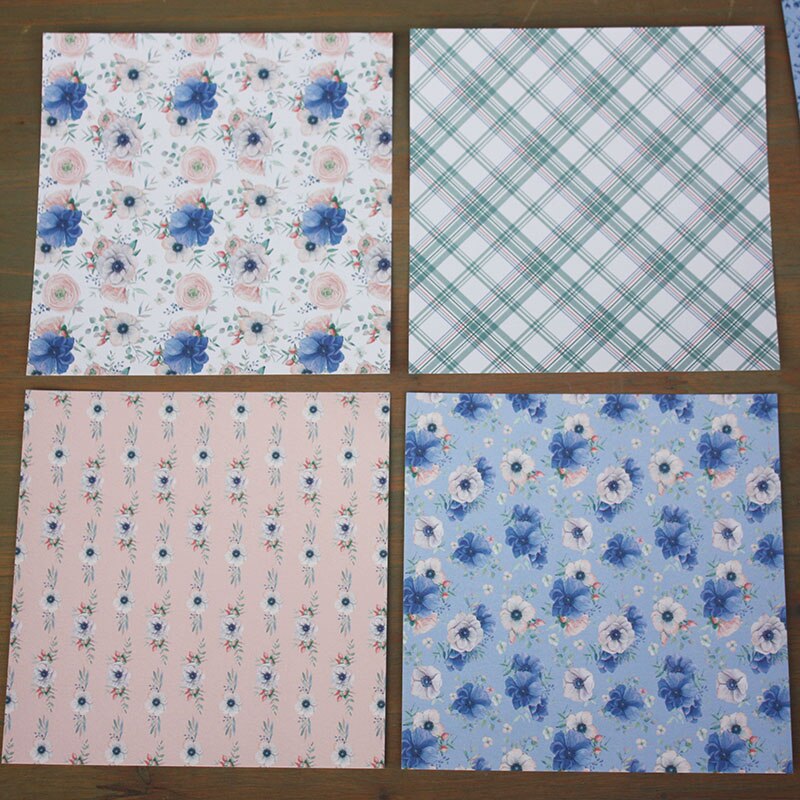 DIY spring time style Scrapbooking paper pack of 2... – Grandado