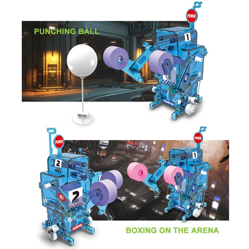 FBIL-Electric Boxing Robot Game Sparring Robot Set... – Grandado