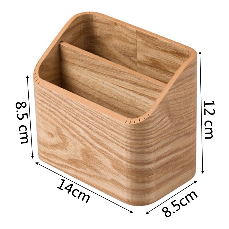 Nature Wood Stationery Holder Desk Organizer Offic... – Grandado