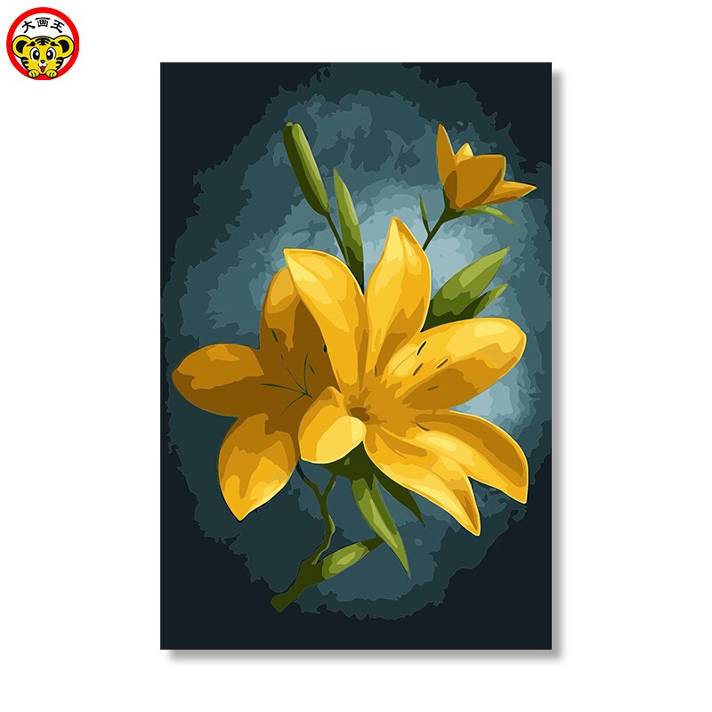 Schilderen door numbers art verf door nummer DIY d... – Vicedeal