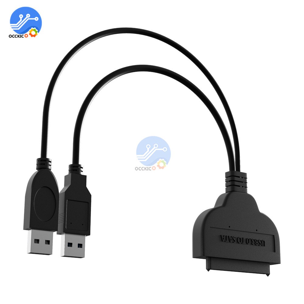 USB 3.0/USB 2.0 naar SATA 22 Pin Data Cable Adapte... – Grandado
