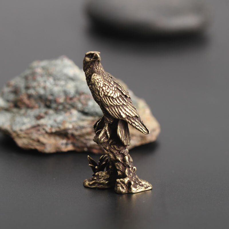 ! China'S Archaize Eagle Small Statue Valuable Col... – Vicedeal