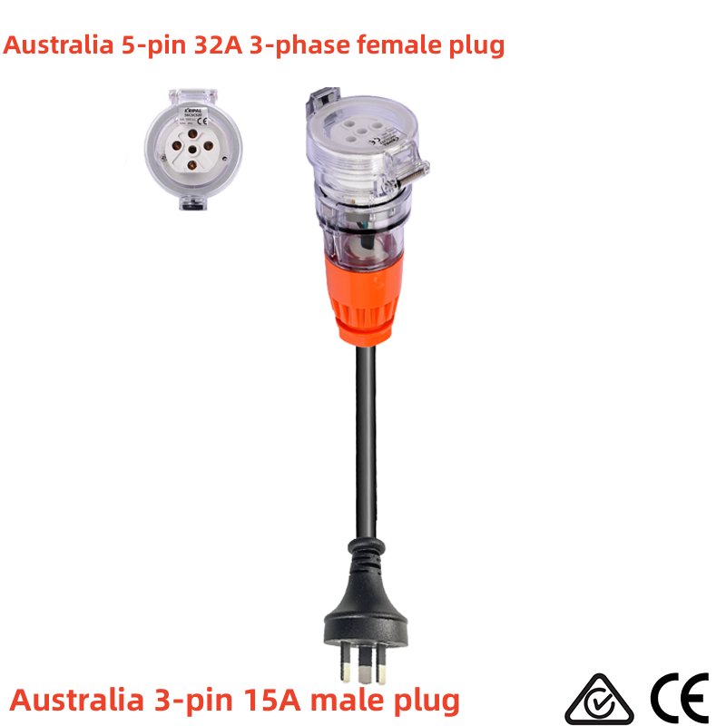 Khons Electric Vehicle Charger Australian 32A 3-ph... – Grandado