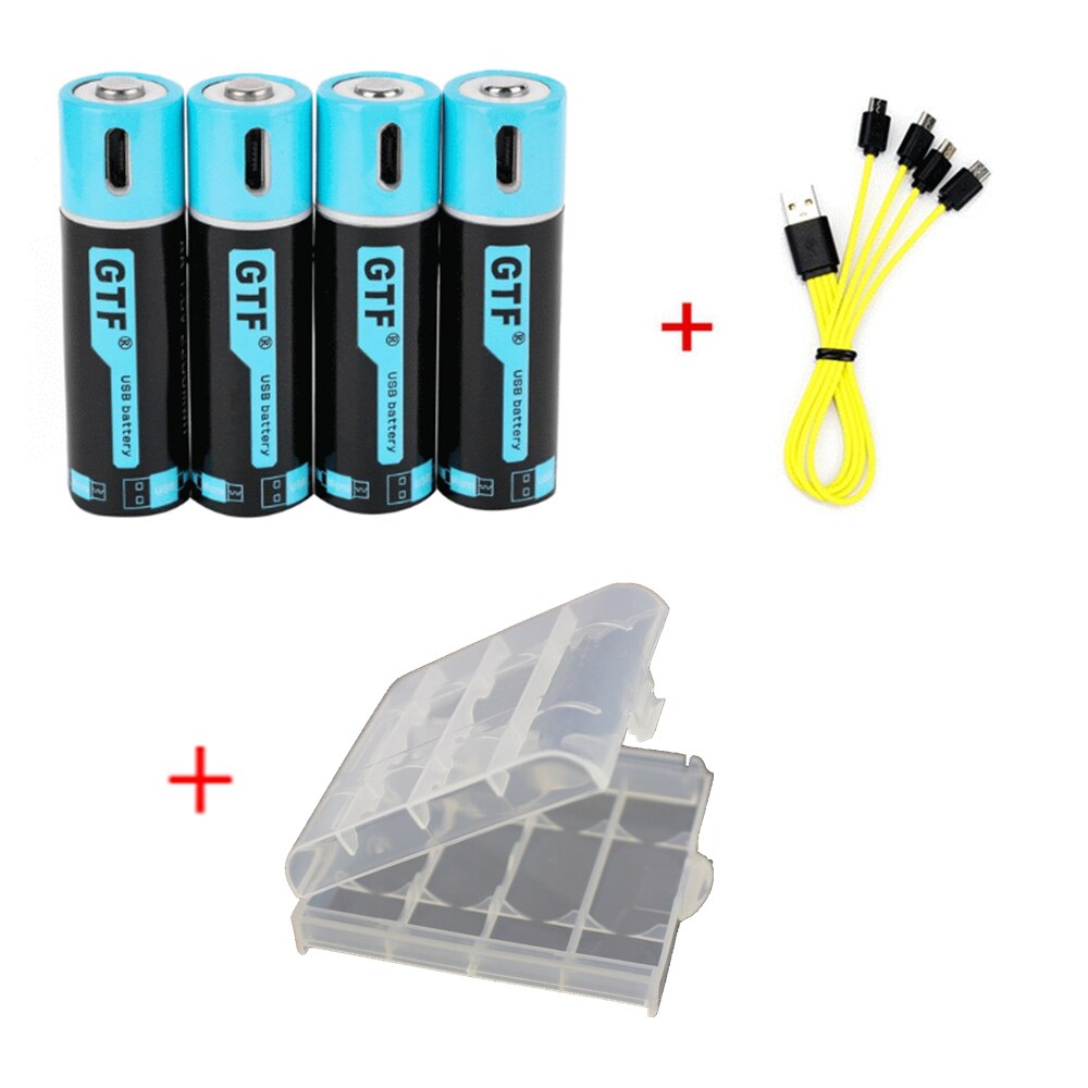 GTF 1.5V real 1500mAh AA li-ion Battery 2250mwh li... – Vicedeal