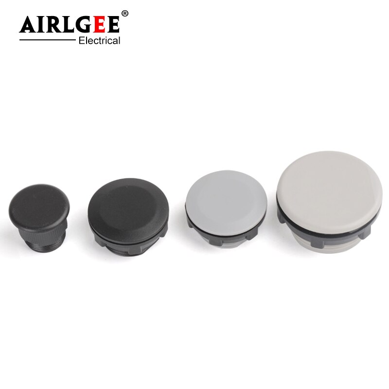 10/pcs 16mm/22mm/30mm zwart grijs signaal indicato... – Vicedeal