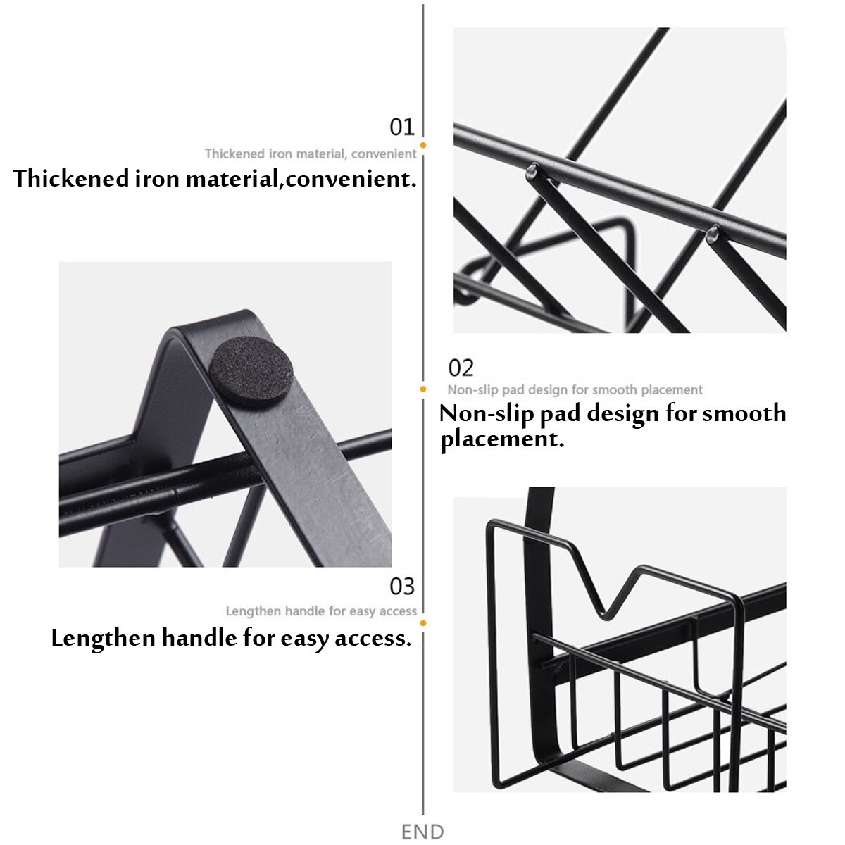 Bathroom Shelf Storage Rack Display Stand Shelves ... – Grandado
