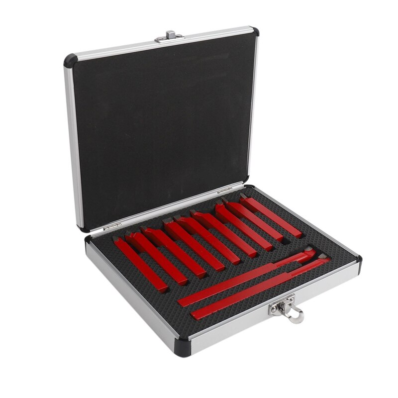 11Pcs 10x10 mm,Carbide Tip Tipped Bit Set Brazed M... – Grandado