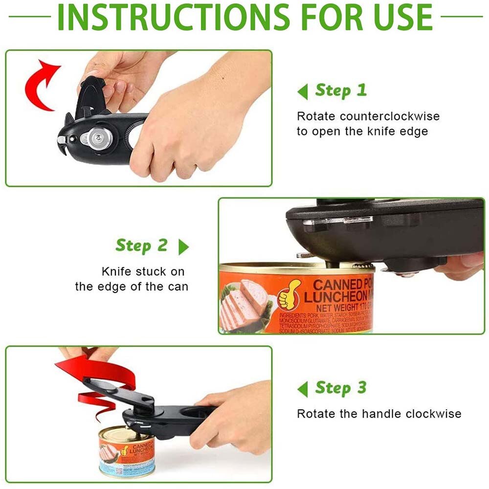 8 In 1 Multifunctionele Veiligheid Opener Rvs Veil... – Grandado