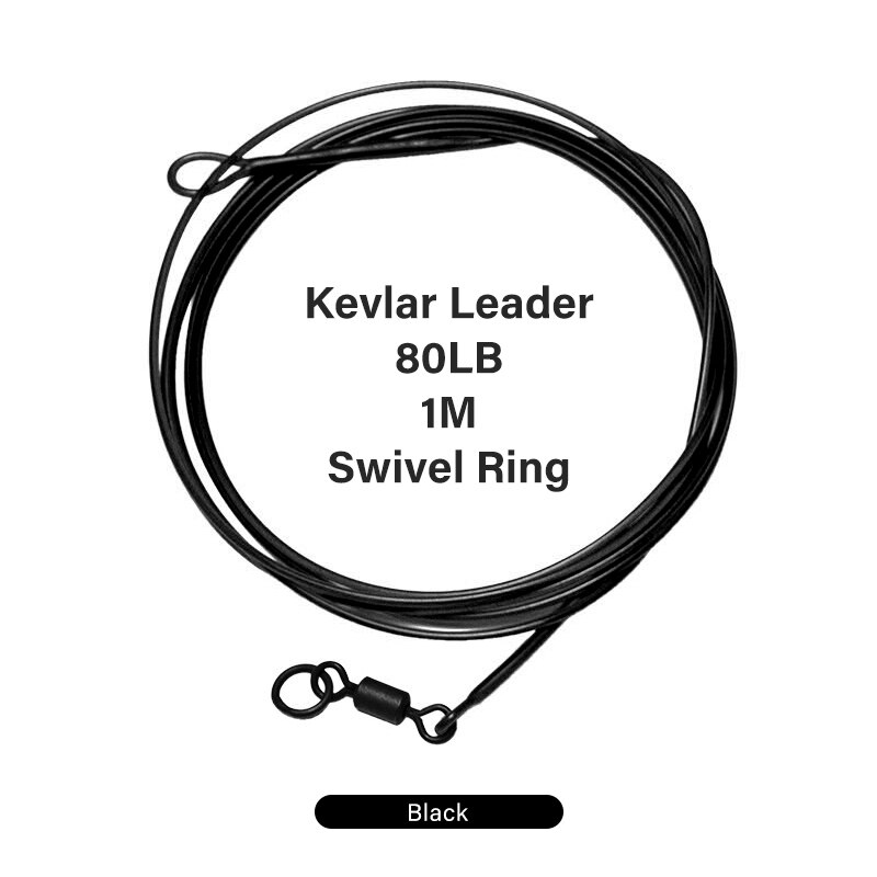 Mosodo 80LB Carp Fishing Leader Line Fly Fishing L... – Grandado